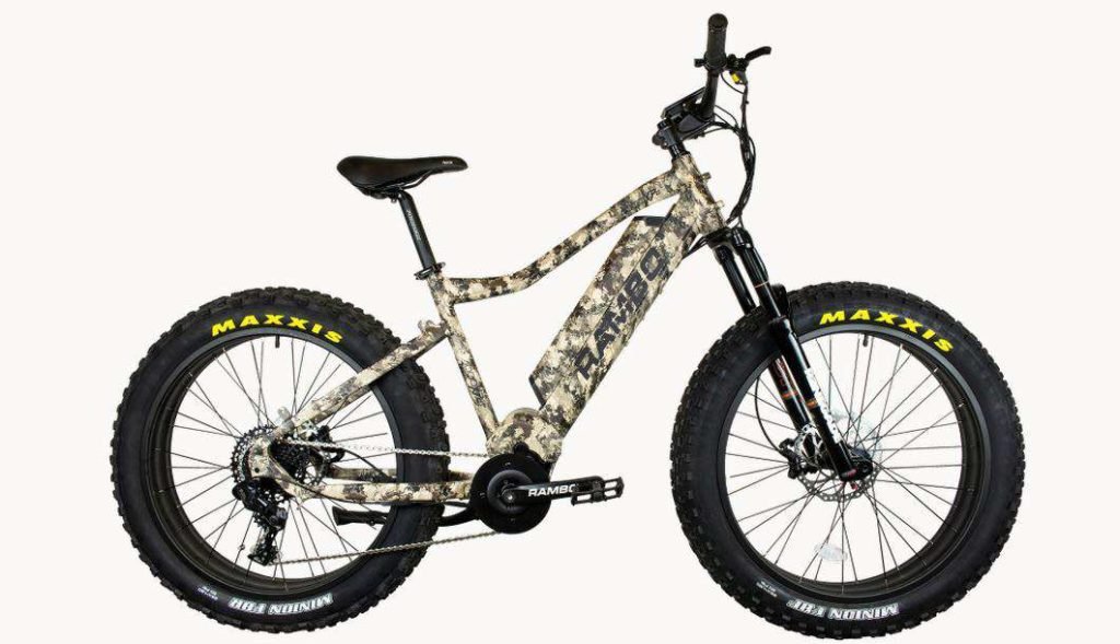 Rambo Rebel 1000W Truetimber XPC Electric Hunting Bike